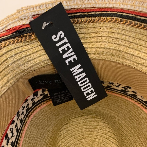 Steve Madden | Accessories | Steve Madden Bucket Fedora Hat With ...